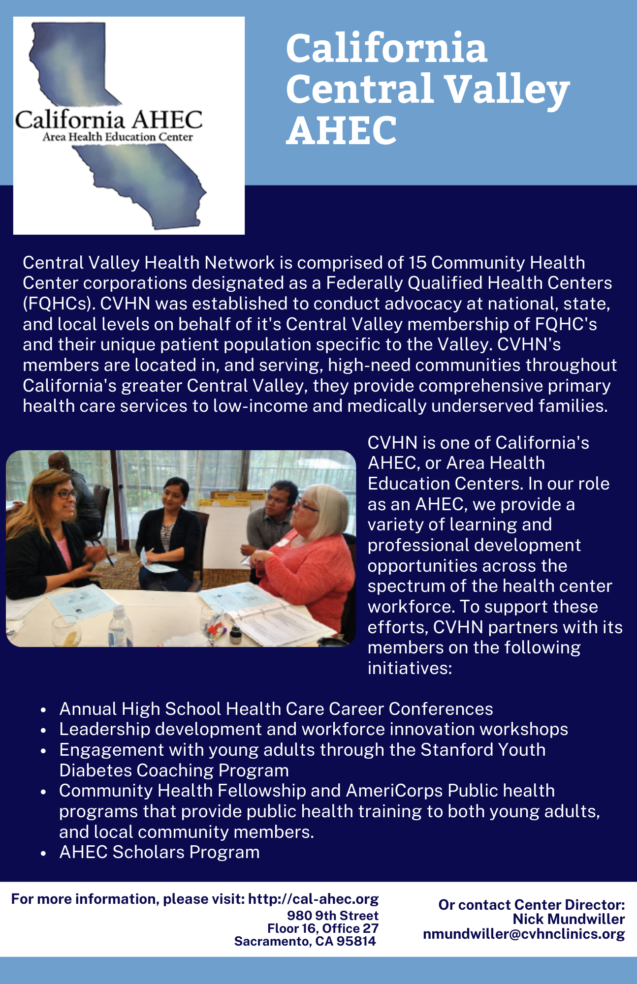 Central Valley AHEC – California Area Health Education Center
